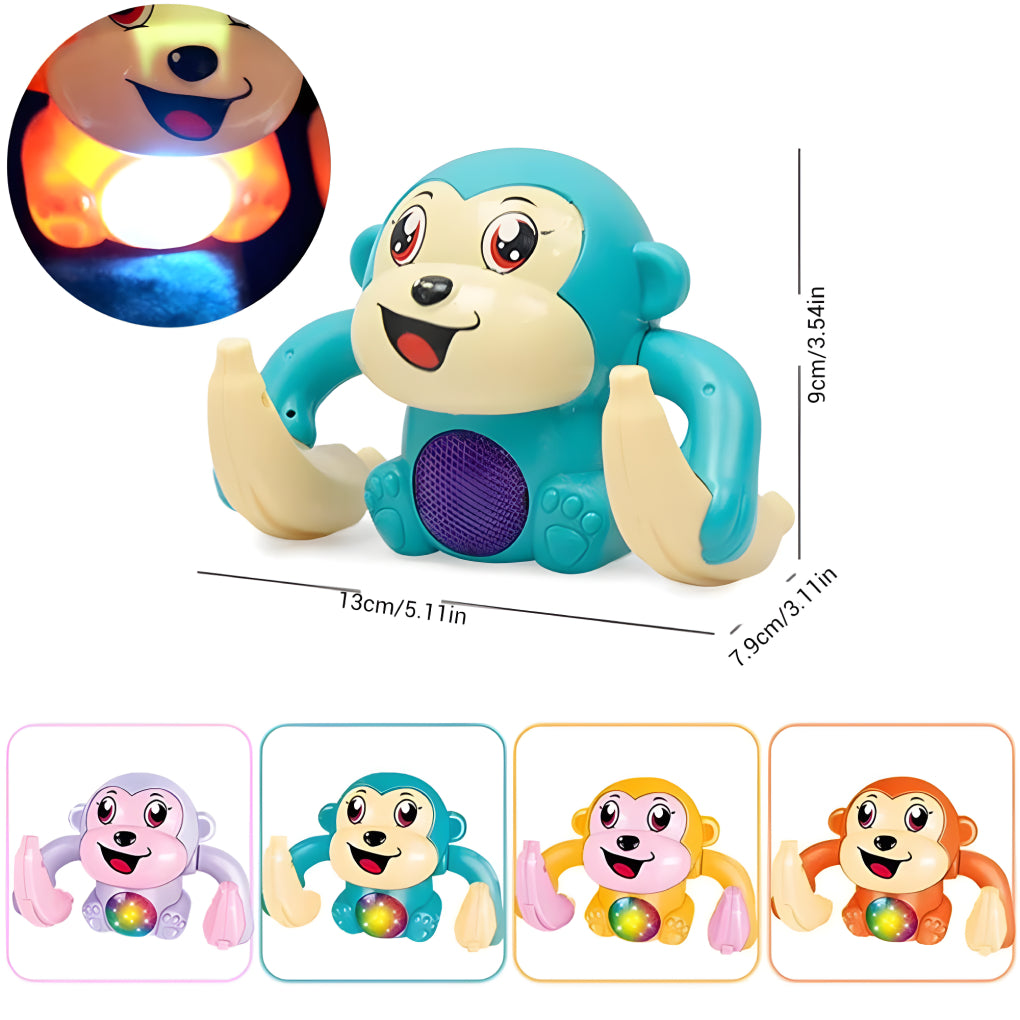 Dancing Monkey Musical Light & Sound Toy for Babies Development | Keenbey