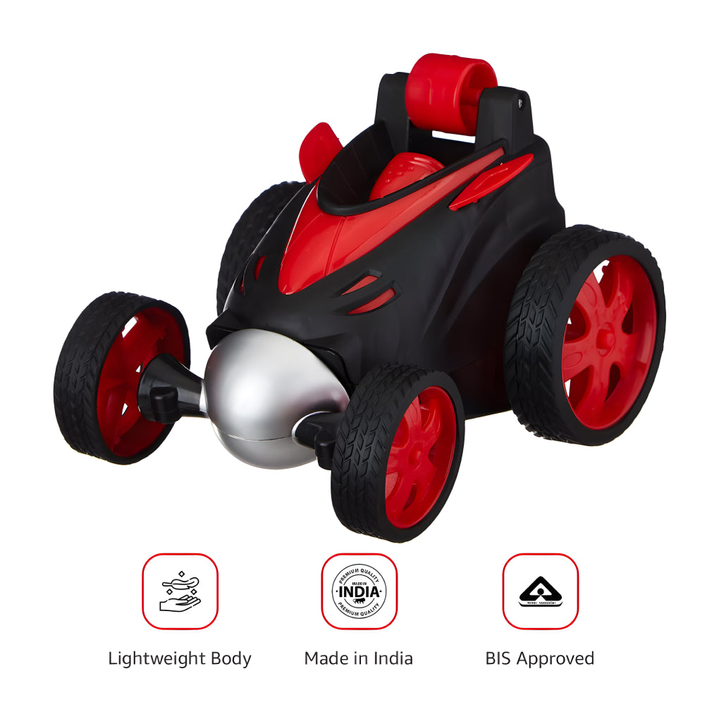 Rechargeable Remote Control Stunt Car for Kids | Spins 360 Degrees ...